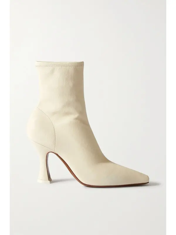 NEOUS Ran Stretch-leather Ankle Boots - Neutrals