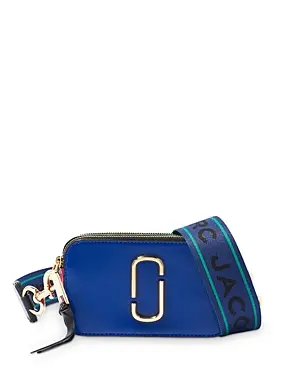 Marc Jacobs Snapshot Camera Bag - New Academy Blue Multi/gold