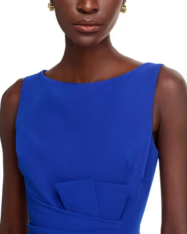 Eliza J Sleeveless Ruffled Gown - Cobalt
