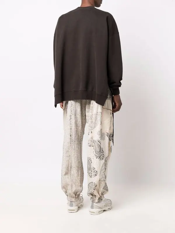 AMBUSH Multi-cord Crew-neck Sweatshirt - Brown