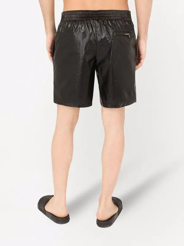 Dolce & Gabbana Logo-patch Swimming Shorts