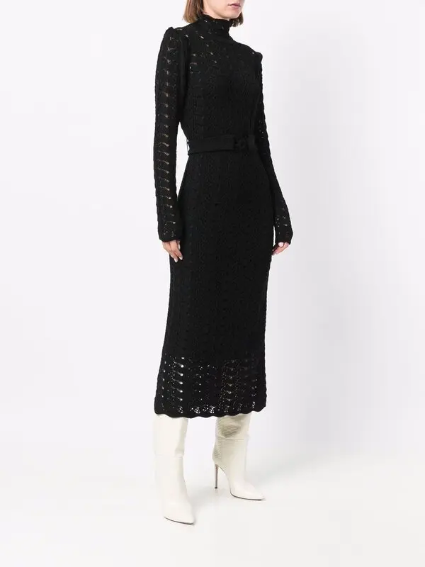 long sleeve dress set Lina Two Piece Dress Set in Dusty Blue
