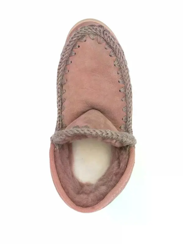 Mou Slip-on Ankle Boots - Pink