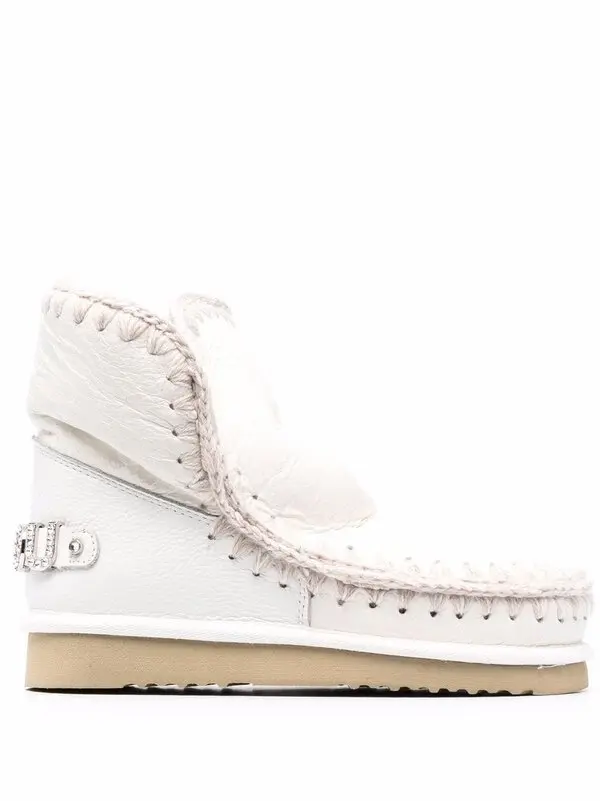 Mou Eskimo 18 Ankle Boots - White