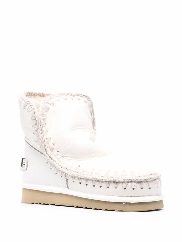 Mou Eskimo 18 Ankle Boots - White
