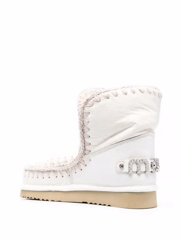 Mou Eskimo 18 Ankle Boots - White