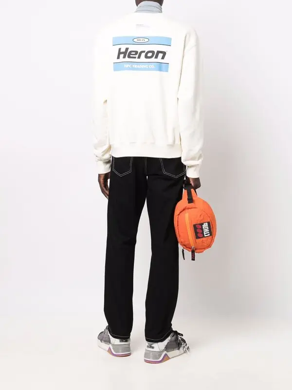 Heron Preston Printed Sweatshirt - Neutrals