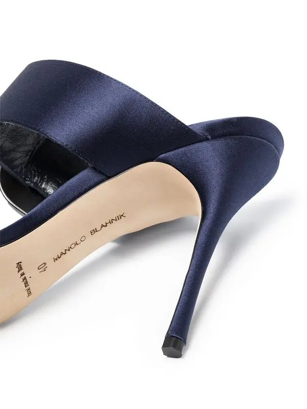 Manolo Blahnik Guey Open-toe 105mm Mules