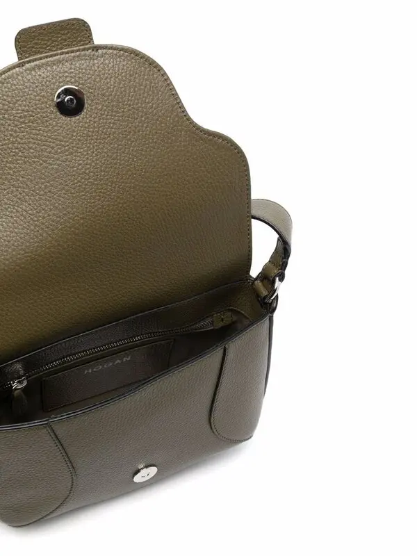 Hogan Debossed Logo Crossbody Bag