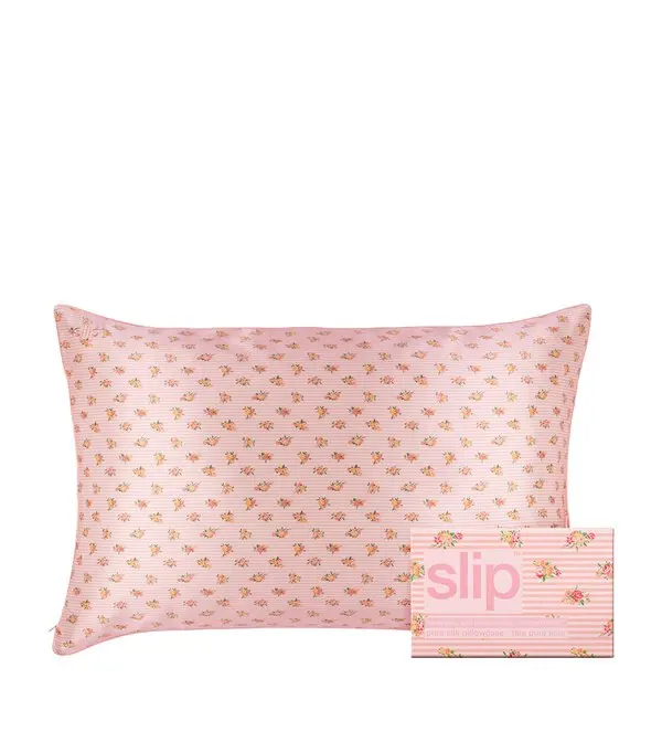 Slip Silk Queen Pillowcase - Petal