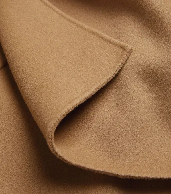 Max Mara Virgin Wool Belted Coat