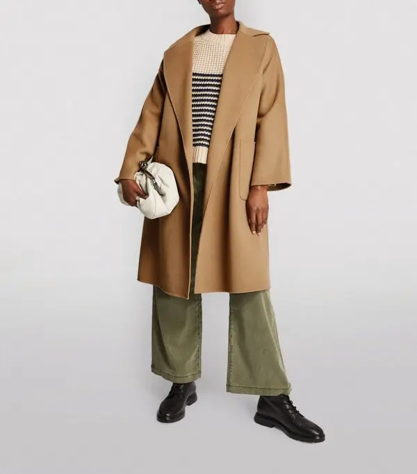 Max Mara Virgin Wool Belted Coat