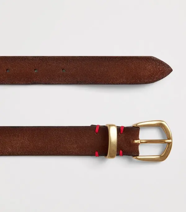 Eleventy Suede Belt