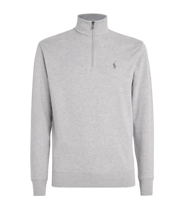 Polo Ralph Lauren Quarter-zip Sweatshirt - Grey