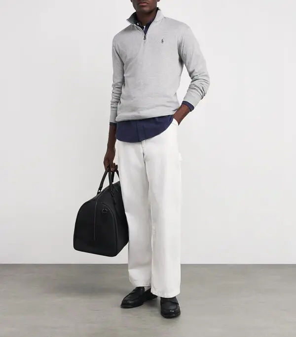 Polo Ralph Lauren Quarter-zip Sweatshirt - Grey