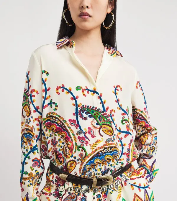 Etro Silk Paisley Shirt