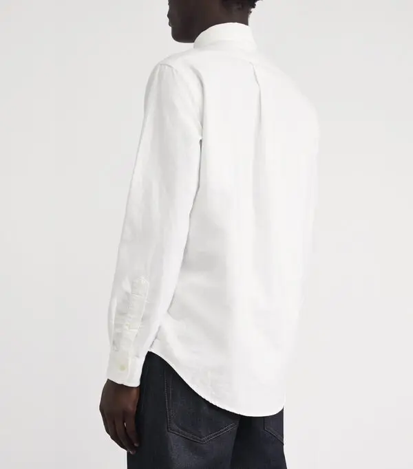 Polo Ralph Lauren Custom Fit Polo Pony Oxford Shirt - White