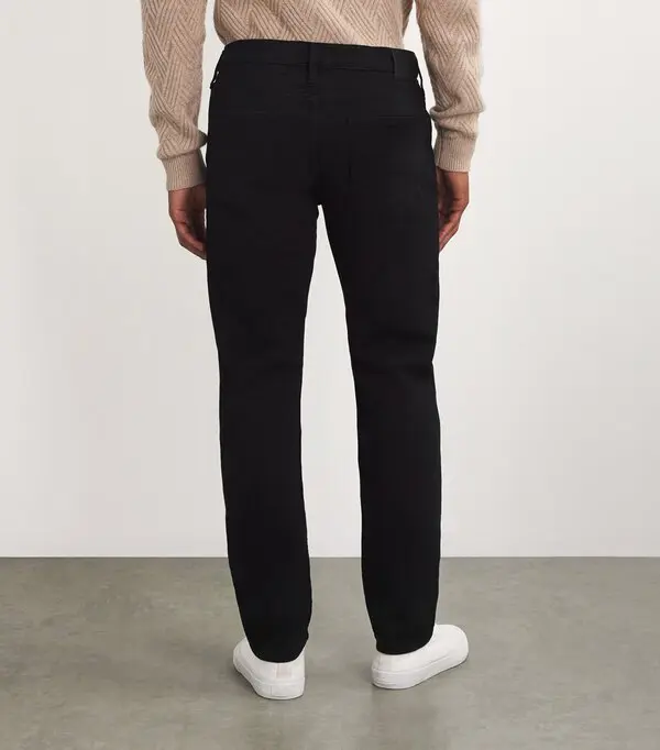 Paige Normandi Straight Jeans - Black