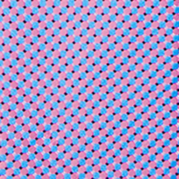 Eton Geometric Pattern Neck Tie - Red