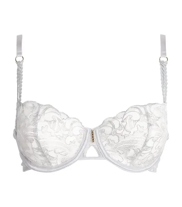 AUBADE Lace Half-cup Bra - Blue