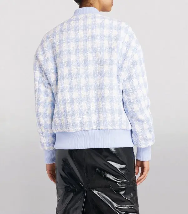 Balmain Tweed Houndstooth Jacket
