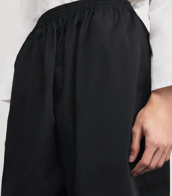 Eskandar Cropped Japanese Trousers