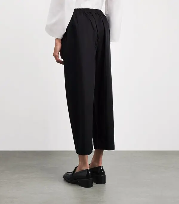 Eskandar Cropped Japanese Trousers