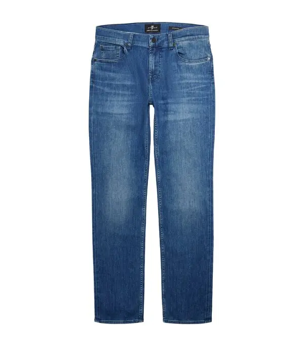 7 For All Mankind Straight Luxe Performance Jeans
