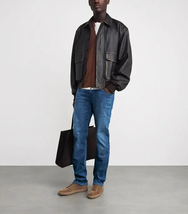 7 For All Mankind Straight Luxe Performance Jeans