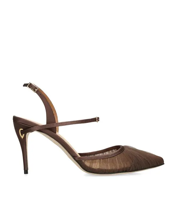 Jennifer Chamandi Vittorio 85 Slingback Pumps