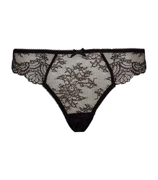AUBADE Lace Brazilian Briefs - Black