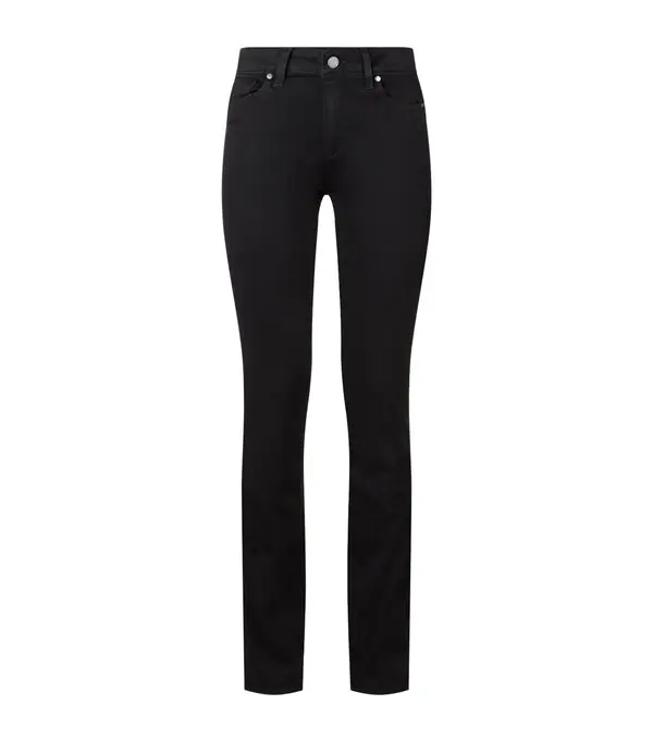 Paige Hoxton Straight Leg Jeans - Black