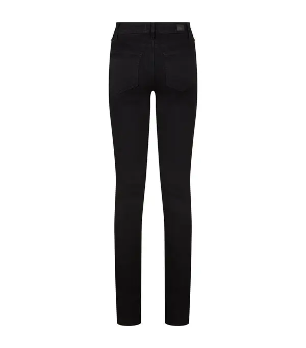 Paige Hoxton Straight Leg Jeans - Black