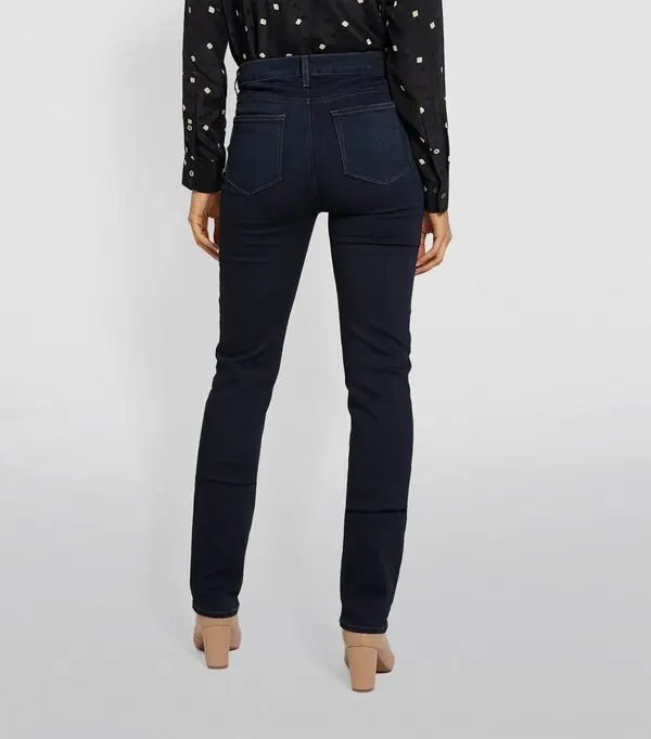 Paige Hoxton Straight Leg Jeans - Blue