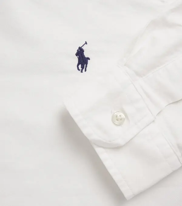 Polo Ralph Lauren Cotton Polo Pony Shirt - White