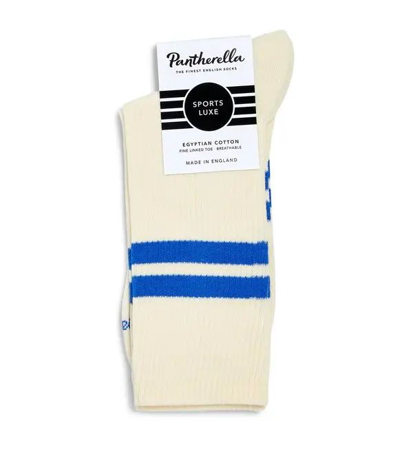 Pantherella Striped Crew Socks