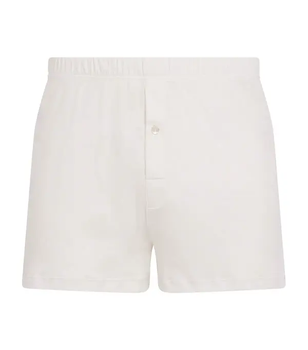 Hanro Sea Island Cotton Trunk - White