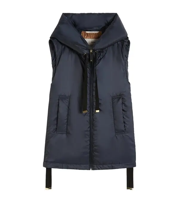 Max Mara The Cube Padded Gilet - Blue
