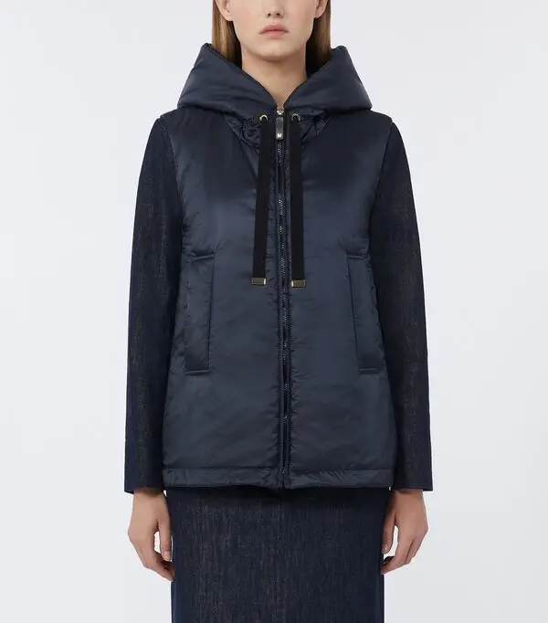 Max Mara The Cube Padded Gilet - Blue