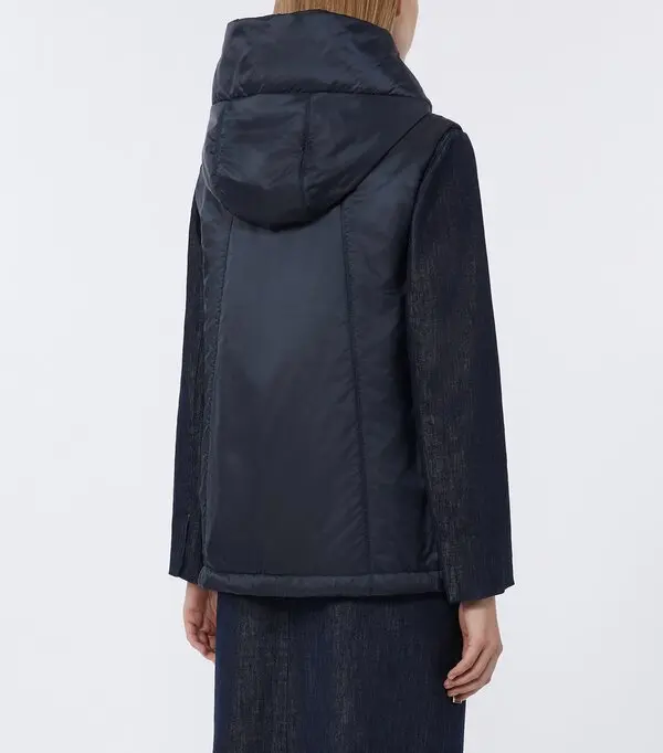 Max Mara The Cube Padded Gilet - Blue