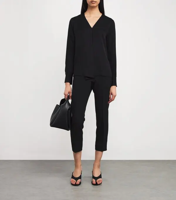 Theory Cropped Treeca Trousers