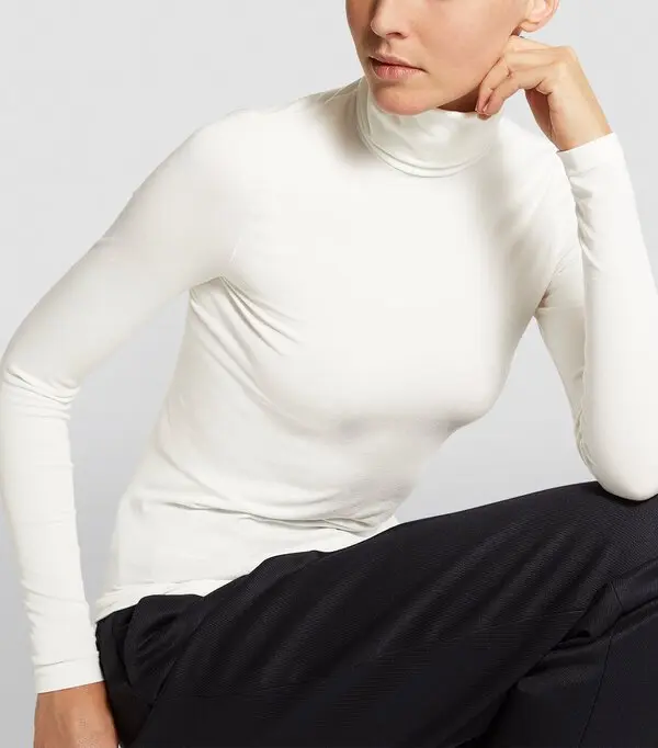 Wolford Aurora Pullover Top - White