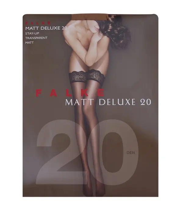 Falke Matt Deluxe 30 Stockings - Nude