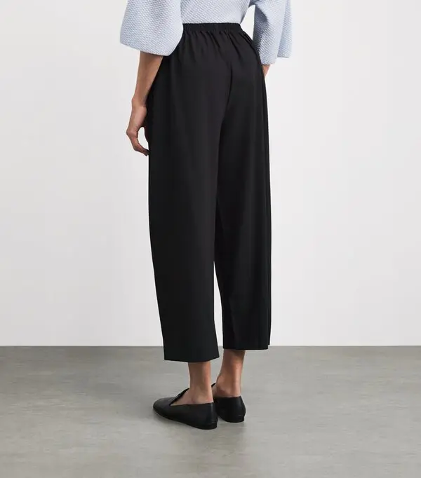 Eskandar Wide-leg Japanese Trousers - Grey