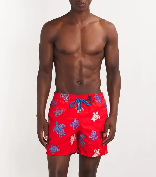 Vilebrequin Embroidered Turtle Swim Shorts