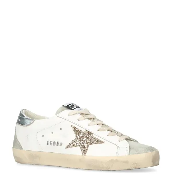 GOLDEN GOOSE Super-star Leather Sneakers - White