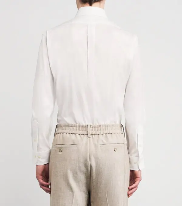 Polo Ralph Lauren Cotton Poplin Shirt - White