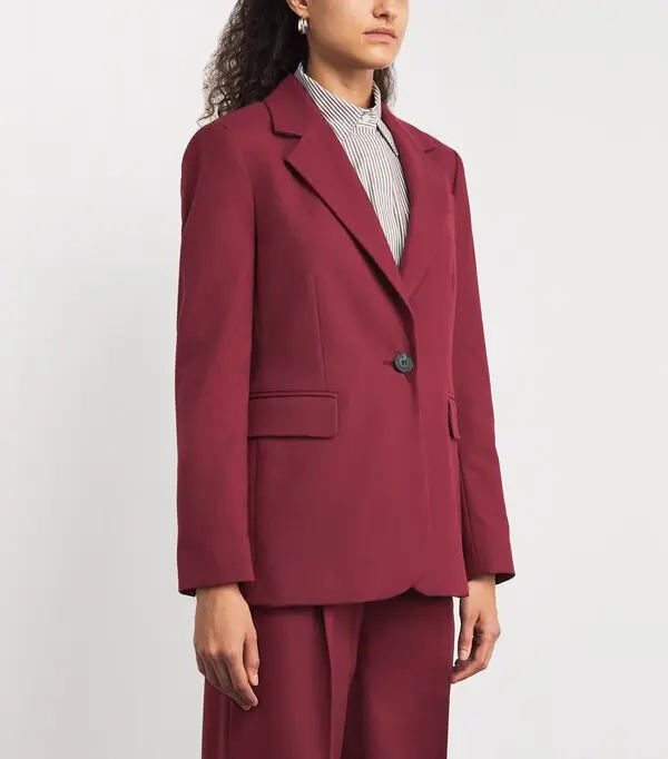Max & Co. Single-breasted Blazer - Red