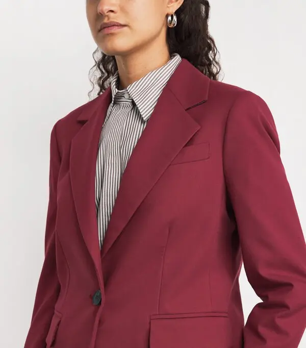 Max & Co. Single-breasted Blazer - Red