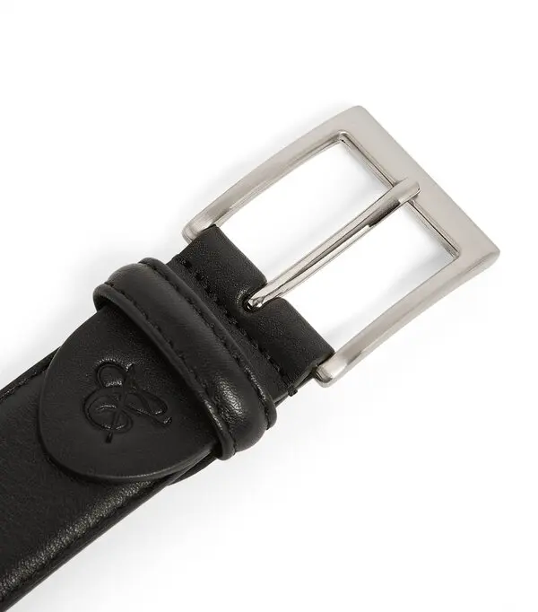 Canali Leather Belt - Black